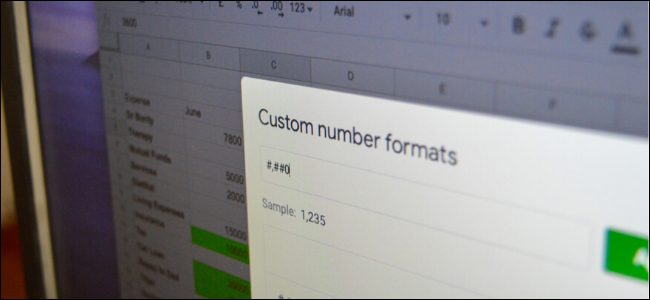 How to Change and Create Custom Number Format in Google Sheets