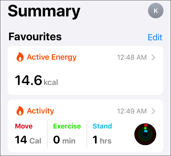 How to Customize the Summary Tab in the iPhone's Health App