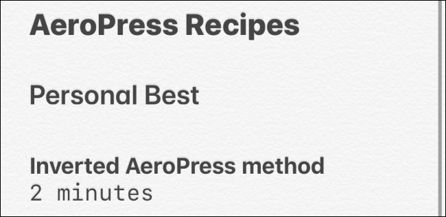 How to Format Apple Notes on iPhone, iPad, and Mac