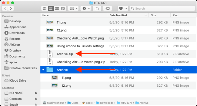How to Zip and Unzip Files and Folders on Mac
