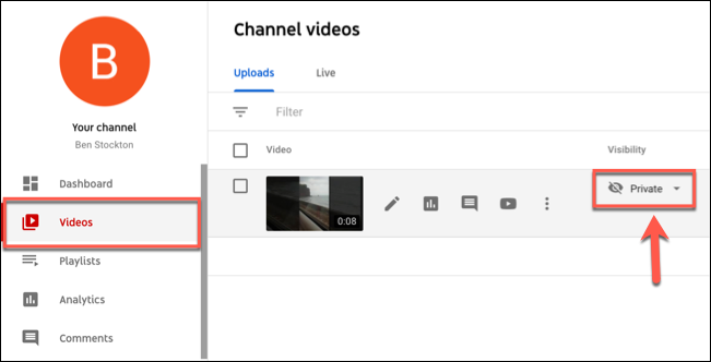 How to Hide, Unlist, or Delete a YouTube Video from the Web