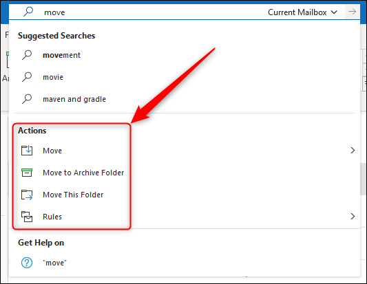 How to Use Microsoft Outlook's New Search Box