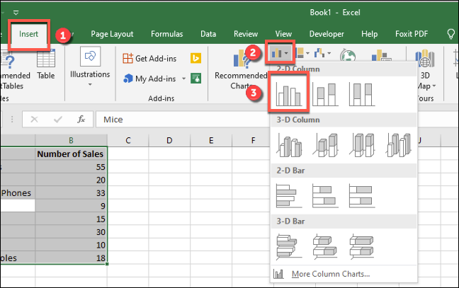 How to Make a Bar Chart in Microsoft Excel
