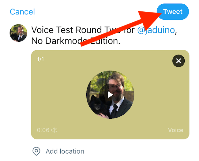 How to Record and Send a Voice Tweet in the Twitter App