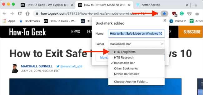 How to Save Google Chrome Tabs for Later