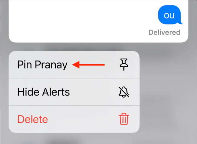 How to Pin Conversations in the Messages App on iPhone and iPad
