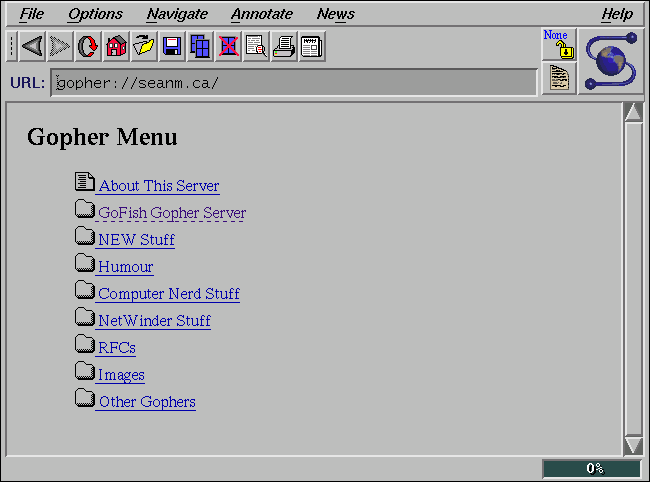 gopher protocol example