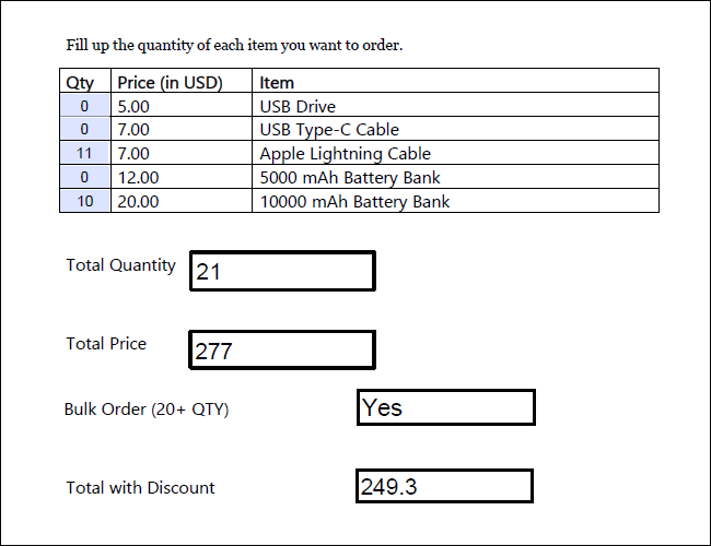 How to Create Conditional Formulas in Adobe Acrobat