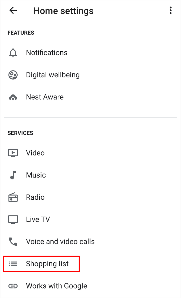 How to Choose Your Shopping List App in the Google Home App