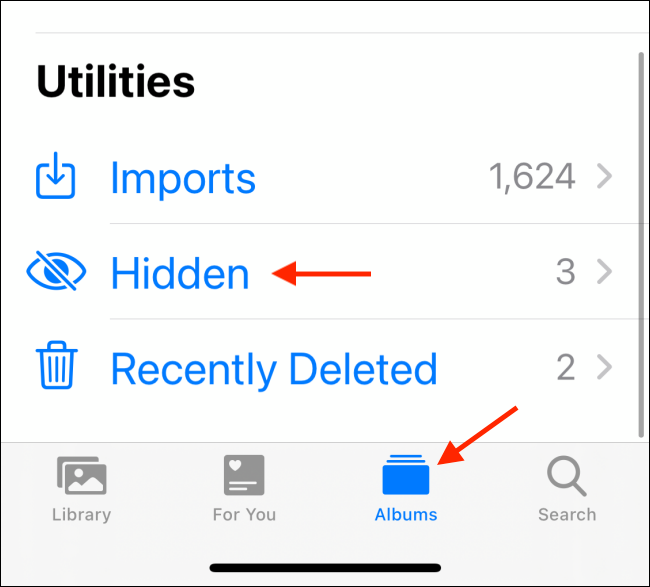 How to Hide the Hidden Photos Album on iPhone and iPad