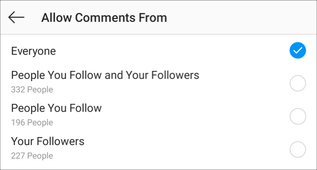 How to Control Who Can Comment on Your Instagram Posts