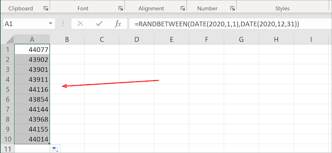 How to Create Random (Fake) Datasets in Microsoft Excel