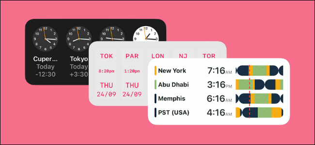 How to Add World Clock and Time Zone Widgets to Your iPhone