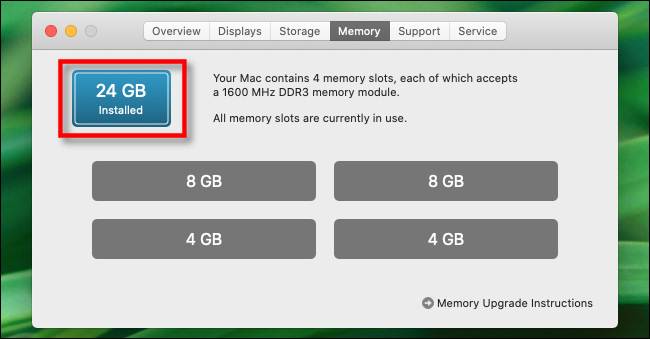How to Check How Much RAM Is in Your Mac