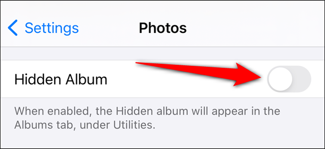 How to Hide the Hidden Photos Album on iPhone and iPad
