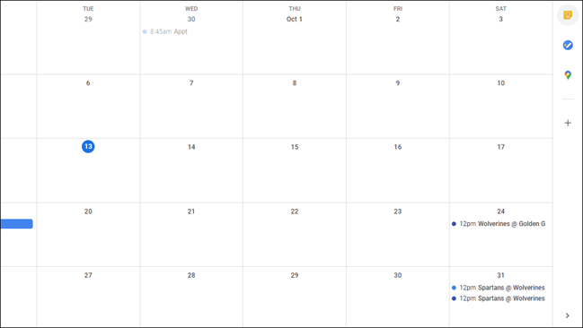 How to Stop Google Calendar From Opening Maps in the Sidebar