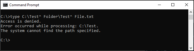 How to Escape Spaces in File Paths on the Windows Command Line
