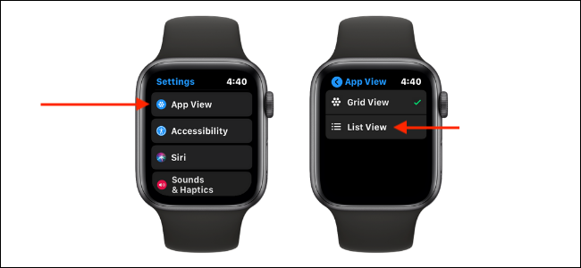 How to Change The App Layout to a List on Apple Watch