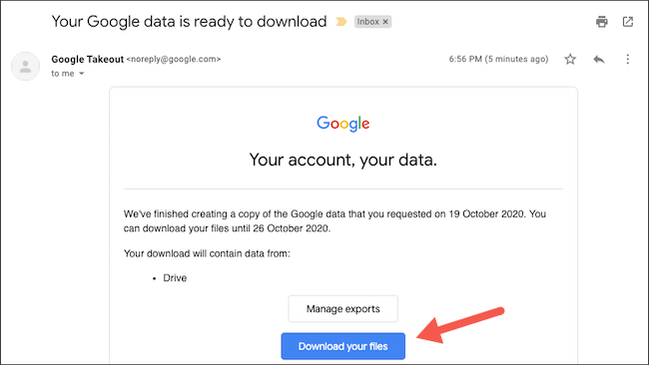 How to Export Your Google Drive Files