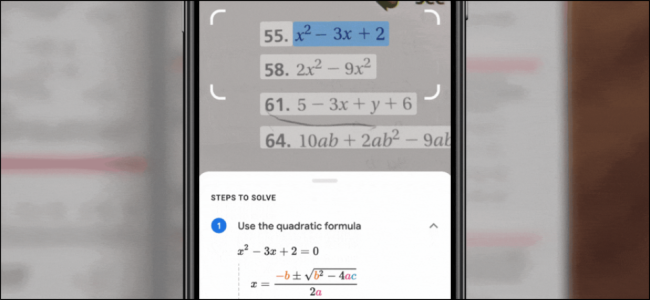How to Solve Math Problems Using Google Lens