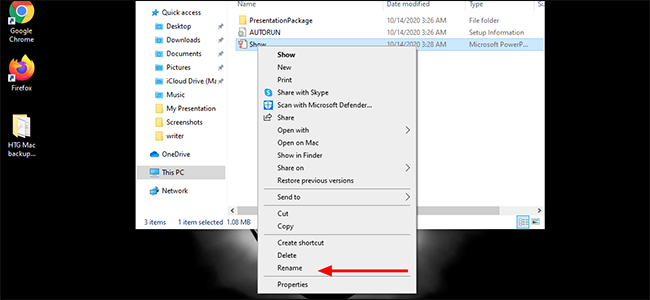 How to Change a PowerPoint Show (PPSX) to a Work File (PPTX)