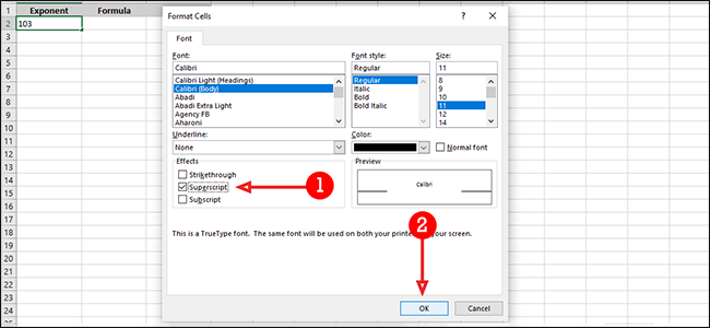 How to Use Exponents in Excel
