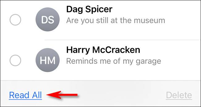 How to Mark All Text Messages as Read on an iPhone or iPad