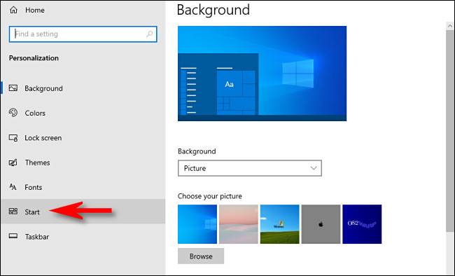 How to Enable or Disable Windows 10's Full-Screen Start Menu