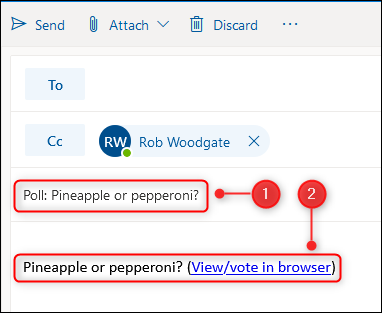 How to Create a Poll In Microsoft Outlook