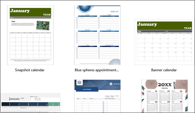 How to Make a Calendar in Microsoft Word