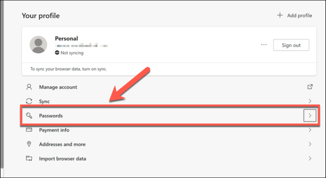 How to Add, Edit, or Delete Saved Passwords in Microsoft Edge