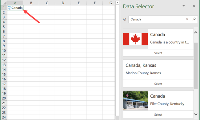 How to Use the Built-In Geography Feature in Microsoft Excel
