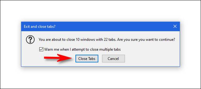 How to Close All Firefox Windows at Once