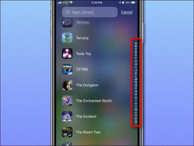 How to See an Alphabetical List of All Your iPhone Apps