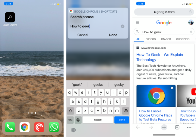 How to Use Shortcuts Directly From iPhone and iPad Home Screen