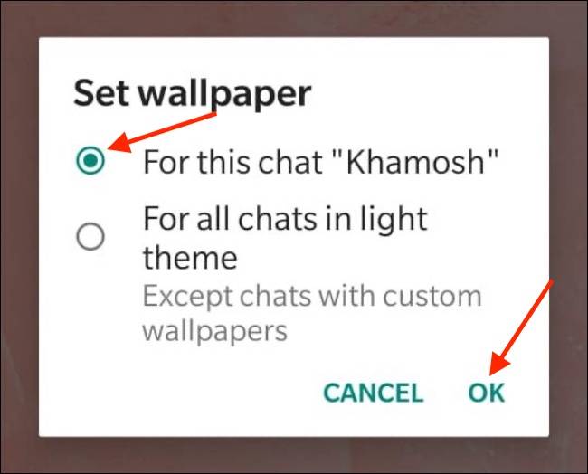 How to Set Custom Wallpapers for WhatsApp Chats