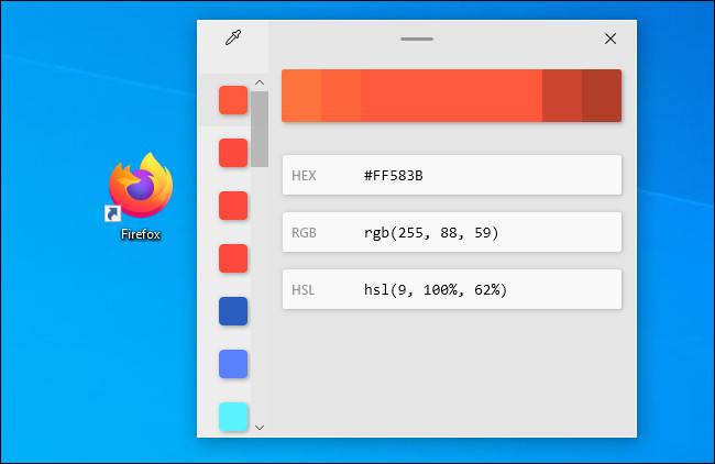 microsoft colour picker