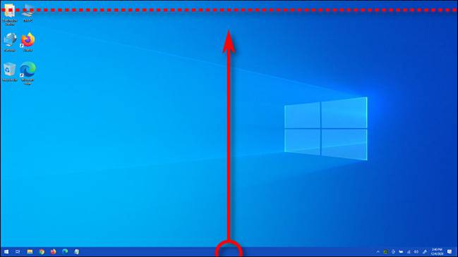 How to Move the Taskbar to the Top of Your Screen on Windows 10