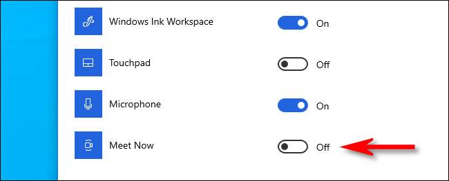 How to Hide or Disable "Meet Now" on Windows 10