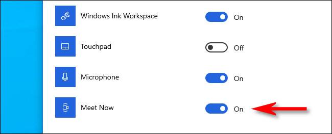 How to Hide or Disable "Meet Now" on Windows 10