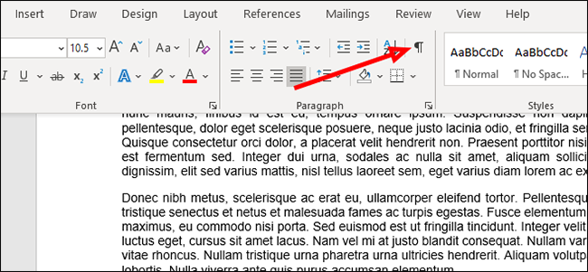 How to Insert a Section Break in Microsoft Word