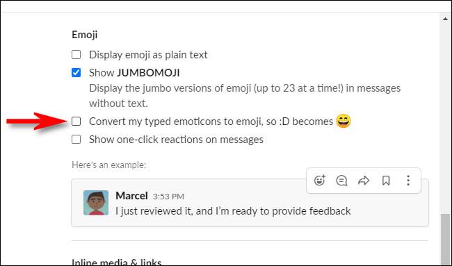 How to Turn Off Automatic Emoji Conversion in Slack