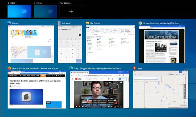 How to See Thumbnails of All Your Open Windows on Windows 10