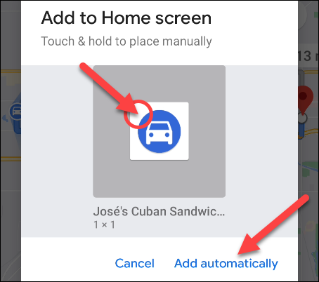 How to Add Google Maps Shortcuts to Your Android Home Screen