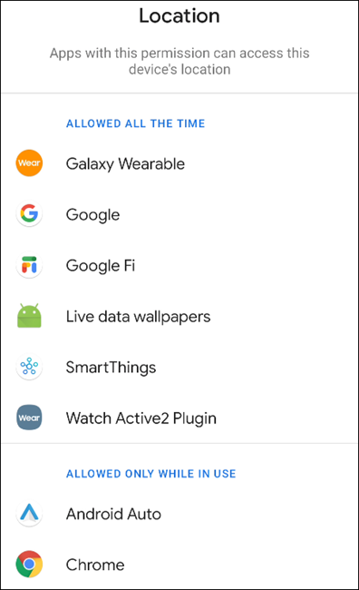 How to See Which Apps Can Access Your Location on Android