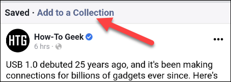 How to Save Posts on Facebook to Read Them Later