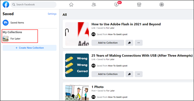How to Save Posts on Facebook to Read Them Later