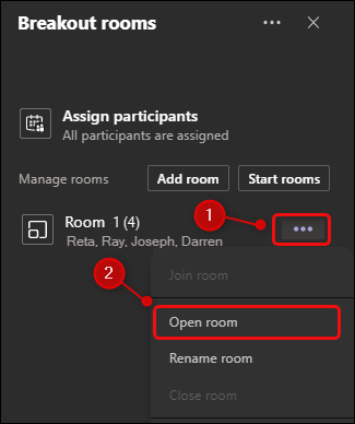 How to Use Breakout Rooms in a Microsoft Teams Meeting