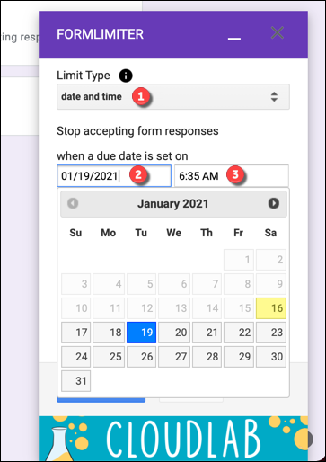 How to Limit Responses in Google Forms