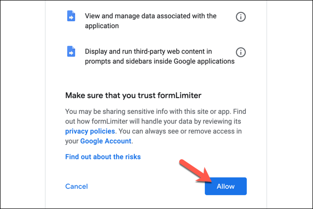 How to Limit Responses in Google Forms